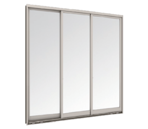 Sliding window (3 panels on 3 tracks) - Capitoline Triad